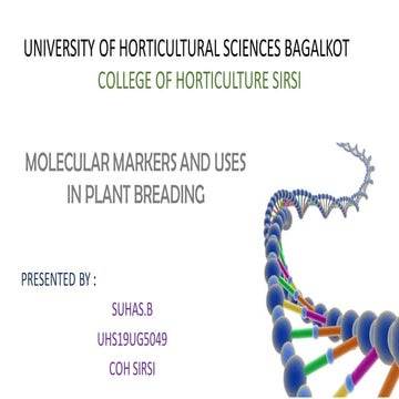 Molecular taxonomy | PPTX