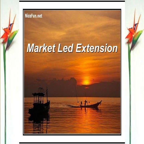 Market Led Extension | PPT