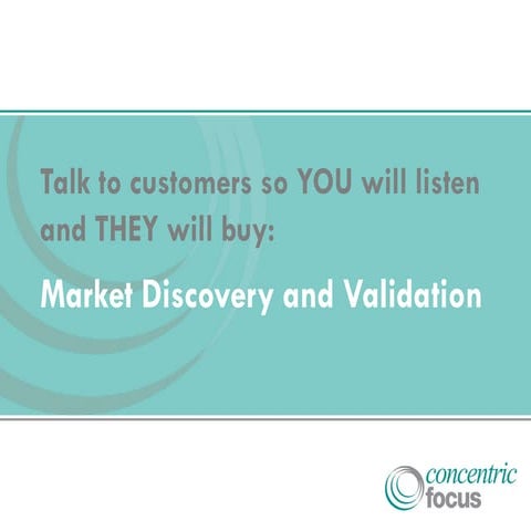 Market-Validation-Presentation-CSUF-Oct 2014 | PDF