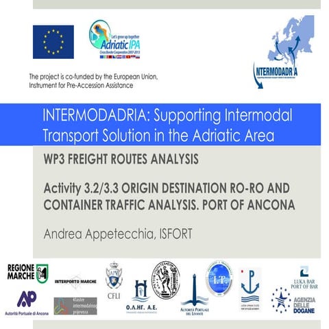 ORIGIN DESTINATION RO-RO AND CONTAINER TRAFFIC ANALYSIS | PDF