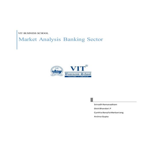 Market analysis banking sector | DOCX