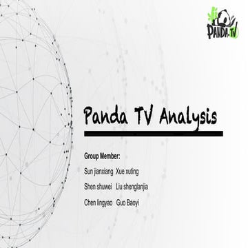 Market analysis for Panda TV | PDF