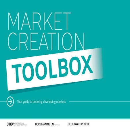 Market Creation Toolbox | PDF