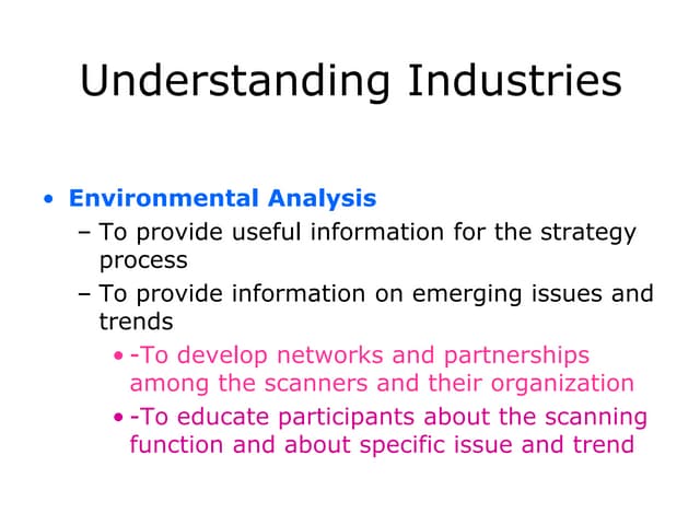 External Analysis - The PESTEL Framework.ppt