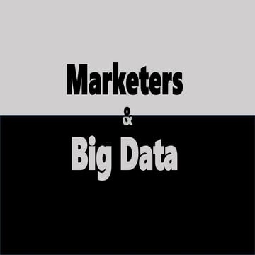 Marketing Analytics for Data-Rich Environments | PPTX
