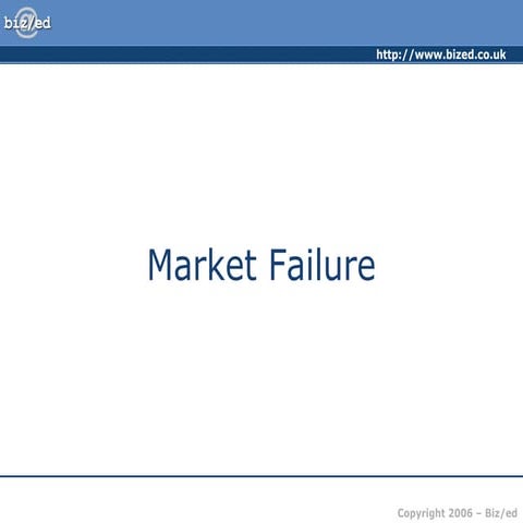 Market failure | PPT