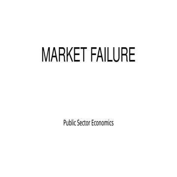 Market Failure diagrams&definitions | PPTX