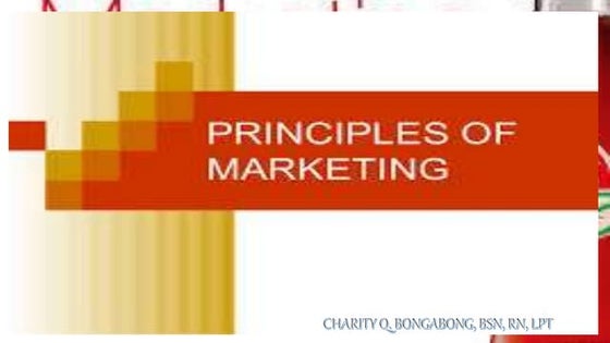 Principles of Marketing Chapter 1 | PPT
