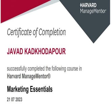 Marketing Essentials- Harvard Business Review | PDF