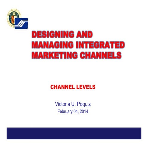 Chapter 15 Designing and Managing Integrated Marketing Channels | PDF
