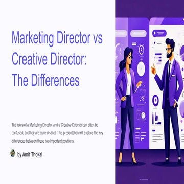 Marketing Director vs Creative Director: The Differences | PPTX