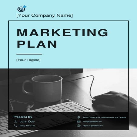 Marketing plan for small business template | PDF