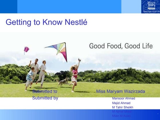Management Of Change : A study of problem and Challenges in Nestle | PPTX