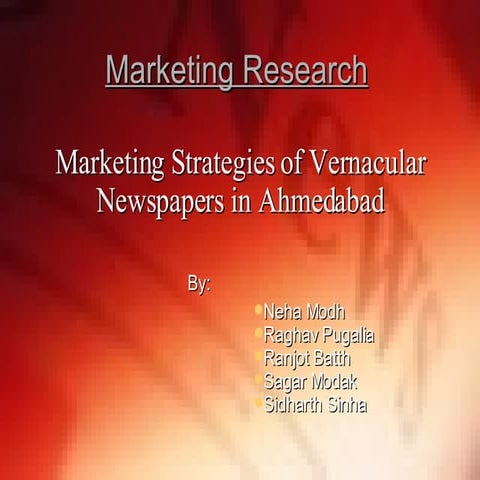 Marketing Research | PPT