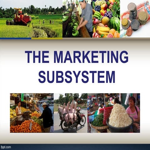 marketing-subsystem-Group-2.pdf,........ | PDF | Agriculture | Industries