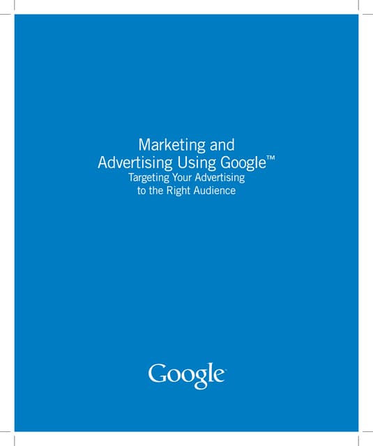 Google Ads Presentation | PDF