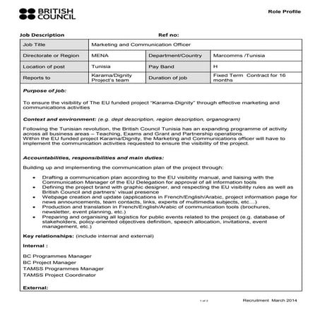 Marketing and communication_officer_karama | PDF