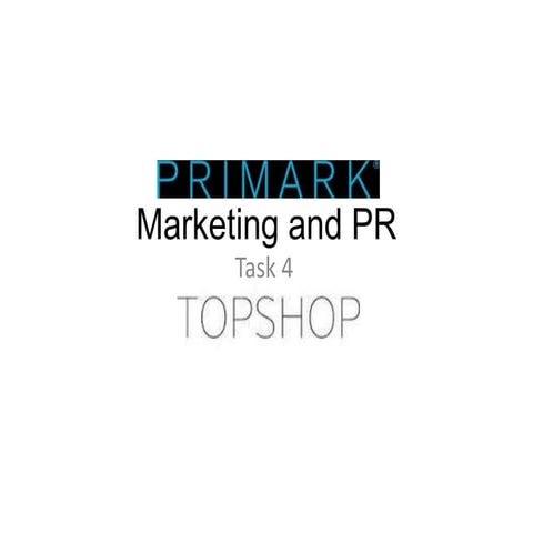 Primark:overview | PPTX