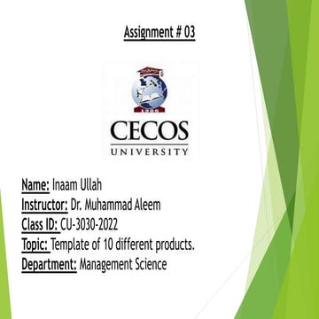 Marketing Assignment 3 Pdf