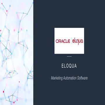 Marketing Automation | Eloqua | PPTX