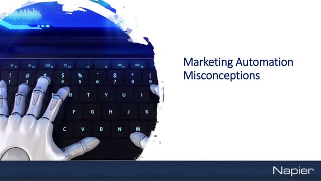 Marketing Automation Misconceptions Ppt