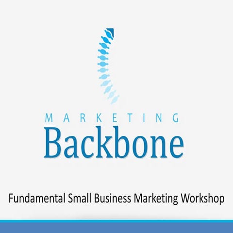 Marketing Backbone Presentation | PPTX