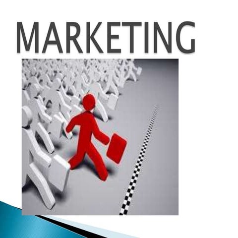 Introduction to Market and Marketing - Session 1 | PPTX