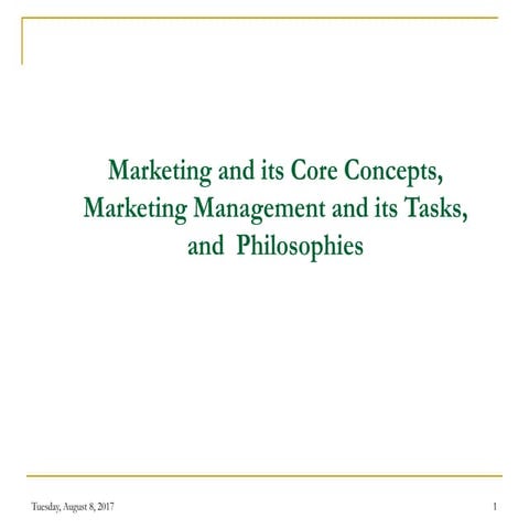 Marketing Basics | PPTX