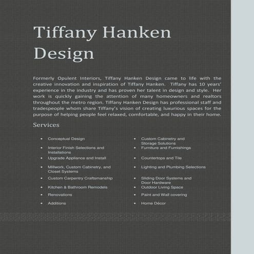 Prime Designs by Nancy | PDF
