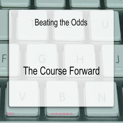 2.0 The Course Forward | PPT
