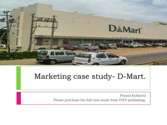 Presentation of d mart | PPT