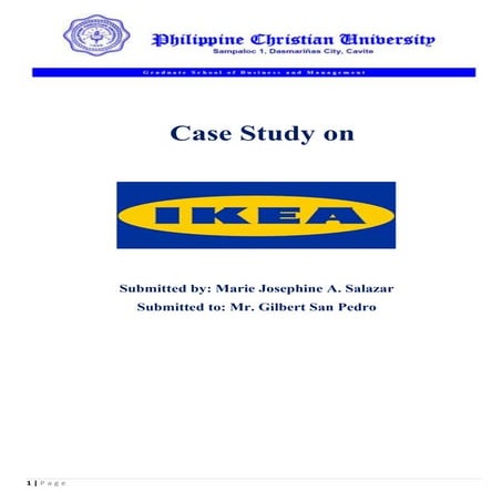 Marketing case study - IKEA | PDF