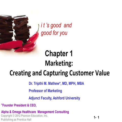 Marketing:Creating and Capturing Customer Value | PPTX