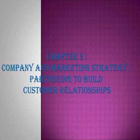Marketing Chapter 2 Pptx