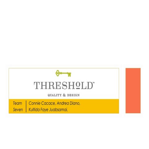 Target Threshold Presentation | PPT