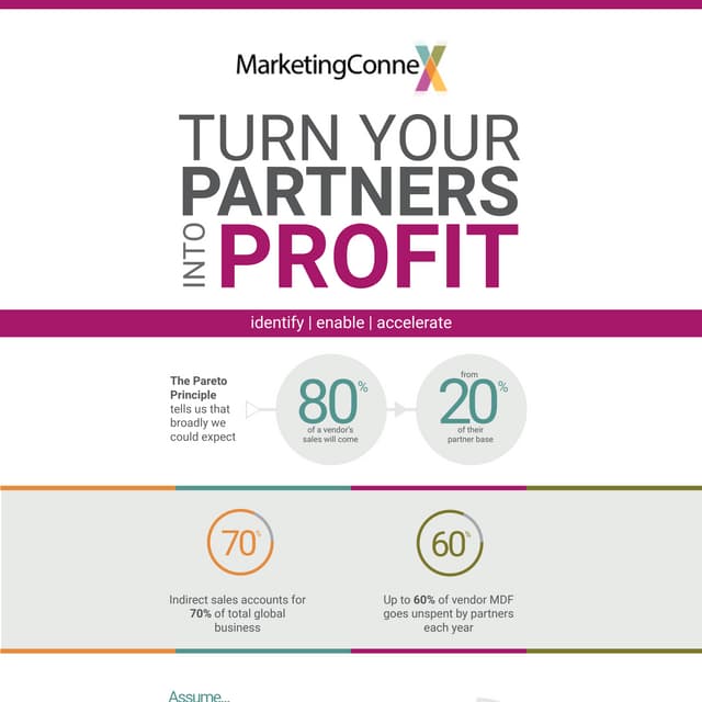MarketingConnex channel & partner marketing infographic | PDF