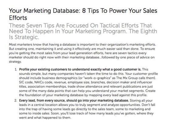 Marketing the new sales? | PDF