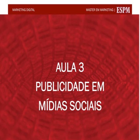 Marketing Digital - Conrado Adolpho - Aula 3 | PDF
