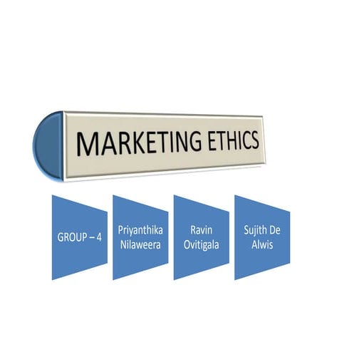 Marketing Ethics | PPTX