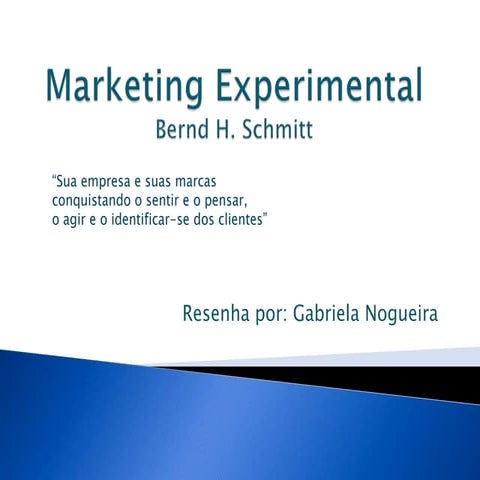 Marketing Experimental | PPTX
