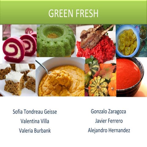 GREENFRESH,YOUR BEST PRODUCT! | PPT