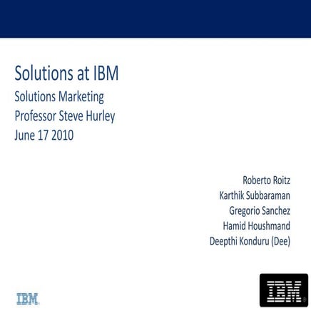IBM’S Diversity Strategy (A Case Study Analysis) | PPTX
