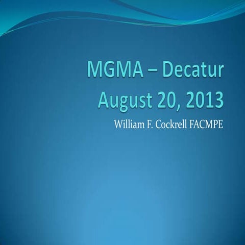 Marketing for primary care and specialty providers decatur al mgma | PPT