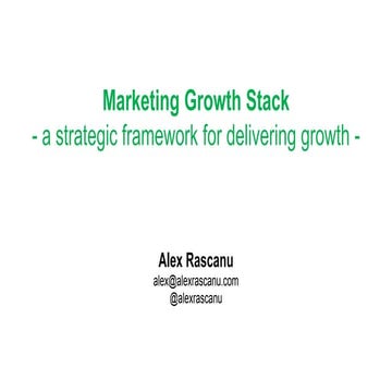 Marketing Growth Stack | PPT