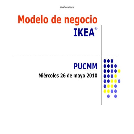 Marketing ikea way (presentacion pucamaima) | PDF