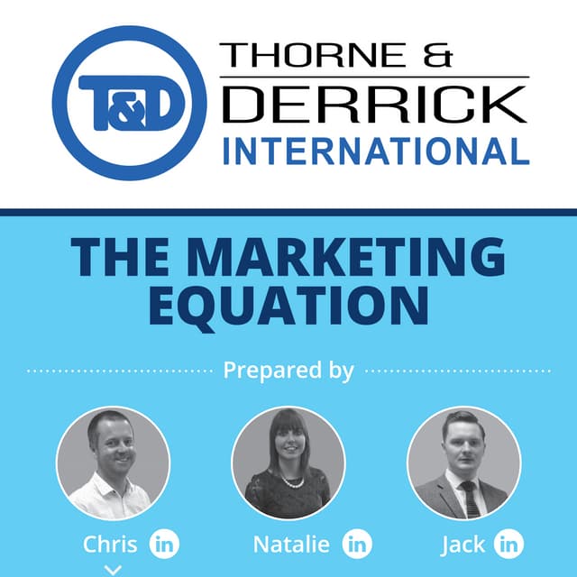 The Marketing Equation - Infographic | PDF