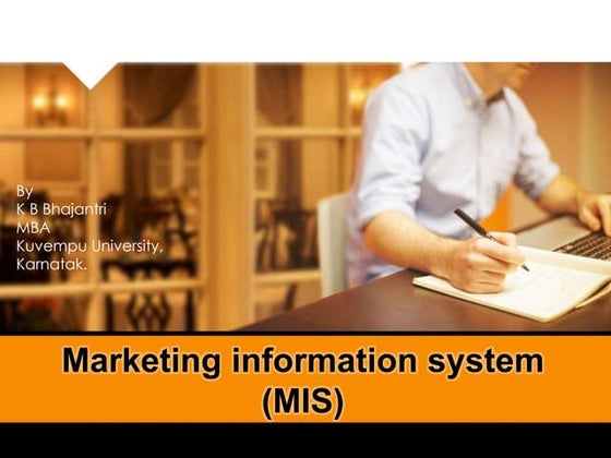 Marketing Information System (MIS) - BAF | PPT