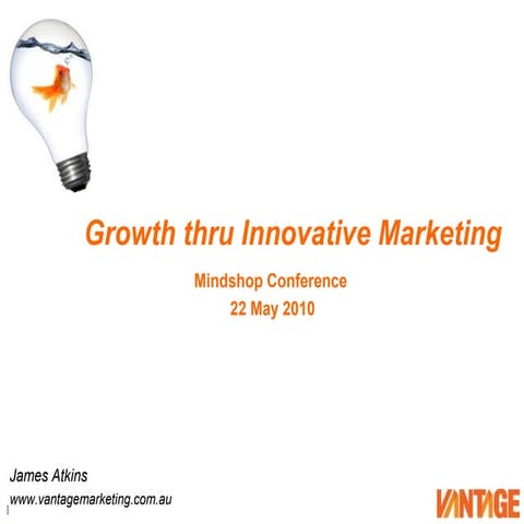 Marketing Innovation Workshop Pptx