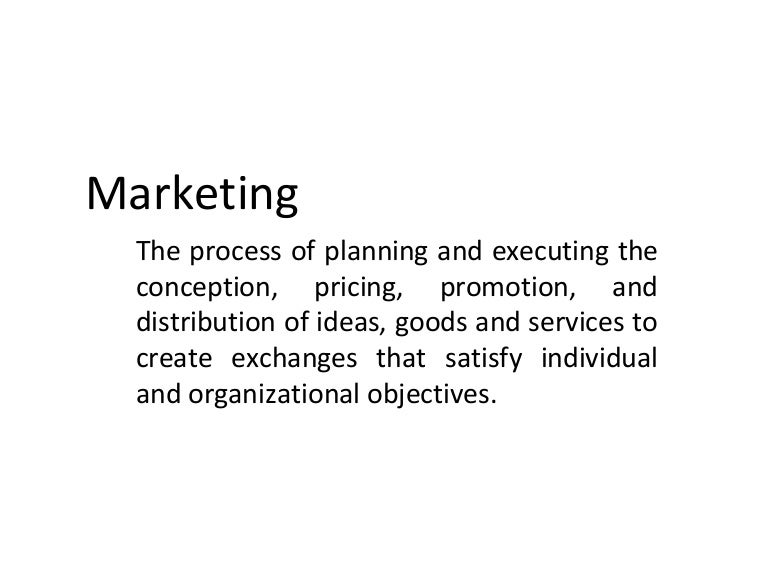 Marketing introduction