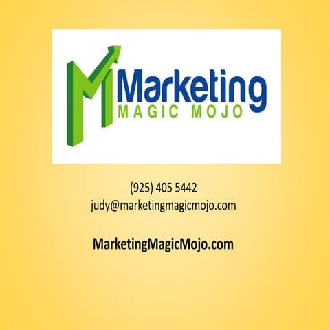 Marketing Magic Mojo Brand Establisher PowerPoint | PPTX